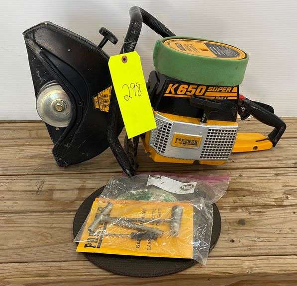 Partner K650 cut off saw - Schneider Auctioneers LLC