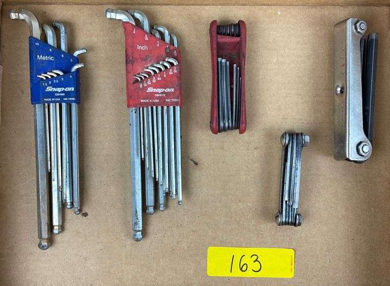 Snap On Allen wrenches - Schneider Auctioneers LLC