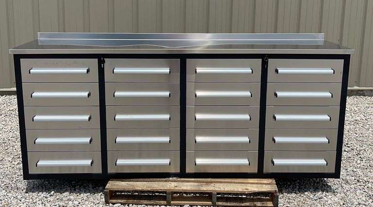 Unused Uppro workbench toolbox - Schneider Auctioneers LLC