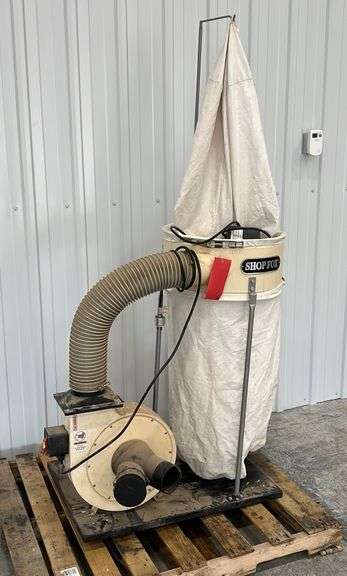 Shop Fox dust collector - Schneider Auctioneers LLC