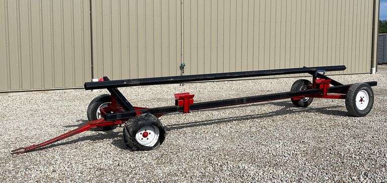 Homemade header cart - Schneider Auctioneers LLC