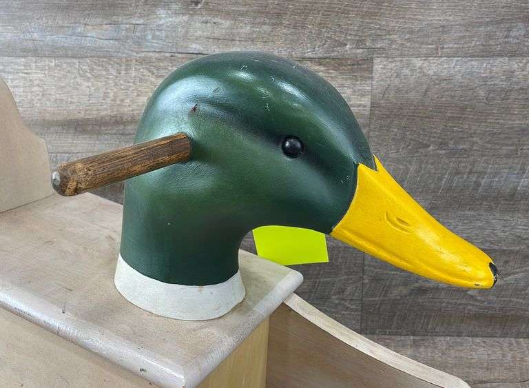 Rocking Duck, 32" long - Schneider Auctioneers LLC
