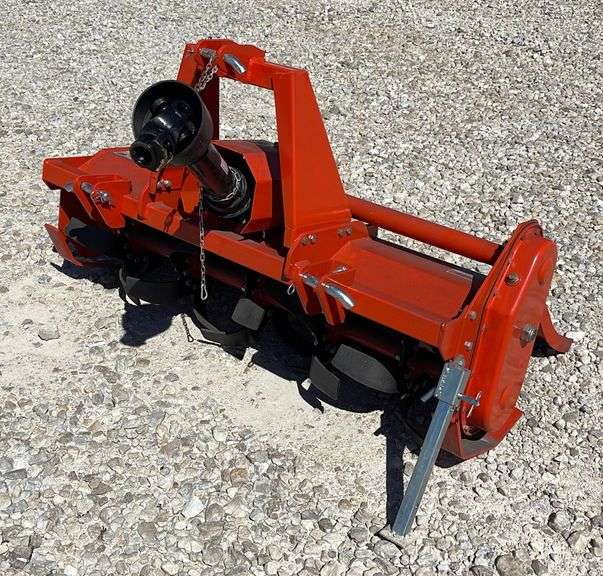 Unused Mower King 48" 3-pt tiller - Schneider Auctioneers LLC