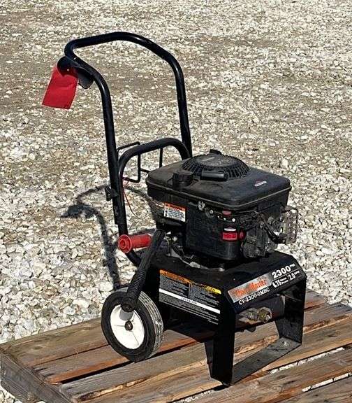 Chore Master 2300 psi power washer - Schneider Auctioneers LLC