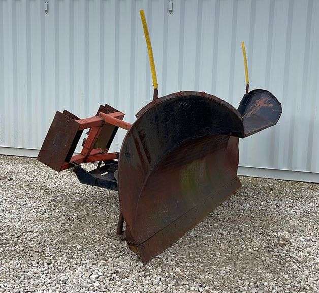 Bonnell 11' snow plow for loader - Schneider Auctioneers LLC