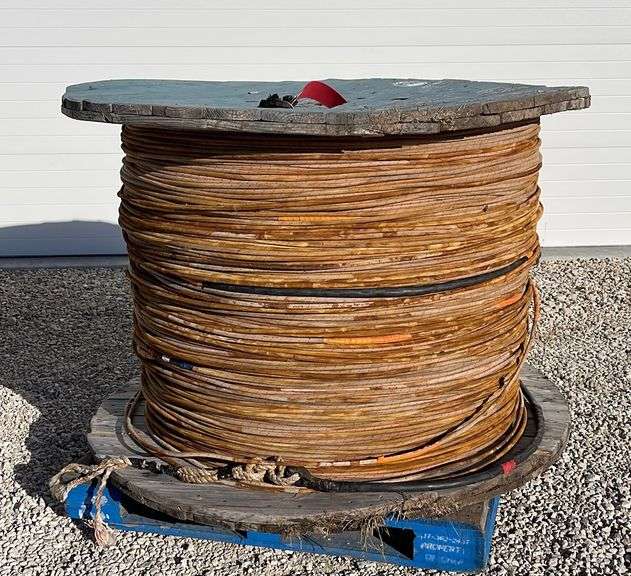 Very large spool of nylon rope - Schneider Auctioneers LLC