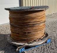 Very large spool of nylon rope - Schneider Auctioneers LLC
