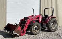 2007 Mahindra 7520 4x4 tractor - Schneider Auctioneers LLC
