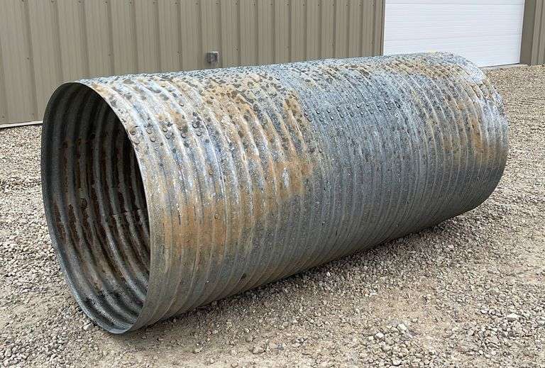 95"x43" steel culvert pipe - Schneider Auctioneers LLC