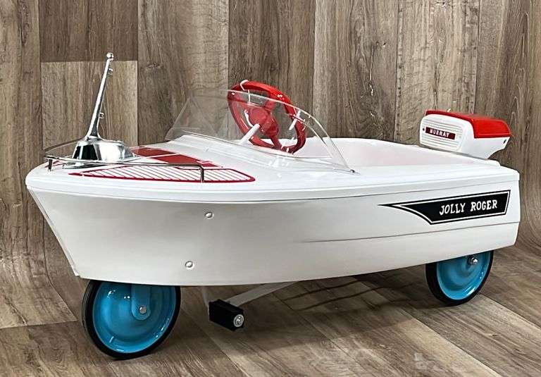 1960s Murray Jolly Roger restored pedal boat - Schneider Auctioneers LLC