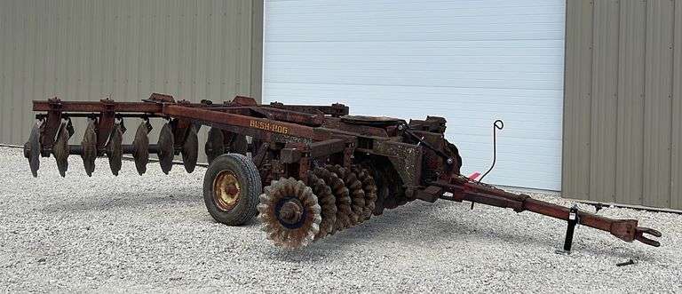 Bush Hog 12' offset disc - Schneider Auctioneers LLC