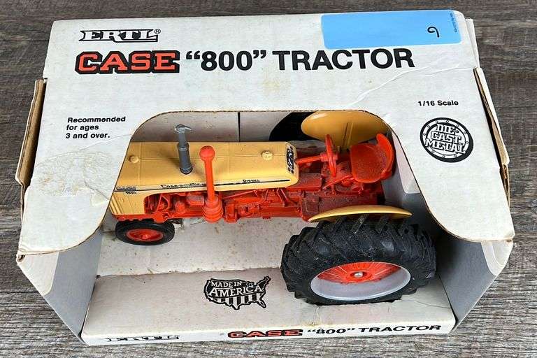 1/16 Ertl Case 800 tractor - Schneider Auctioneers LLC
