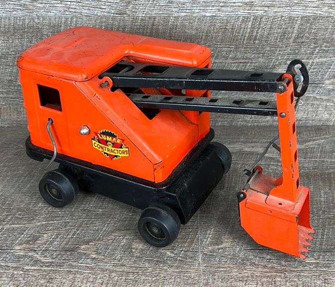 Vintage Marx Lumar Contractors front shovel - Schneider Auctioneers LLC