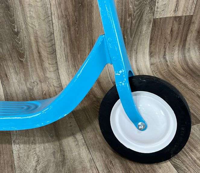 Restored stand on push scooter - Schneider Auctioneers LLC