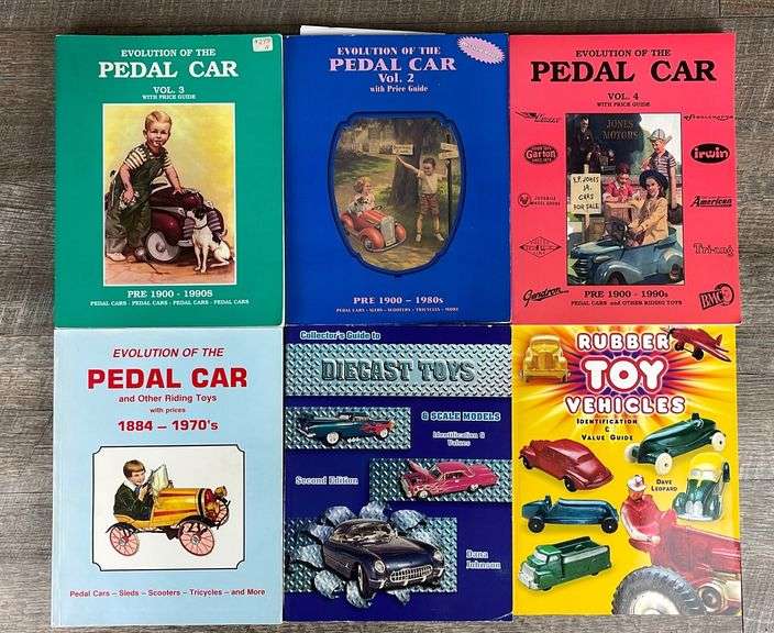 Group of pedal car reference books - Schneider Auctioneers LLC