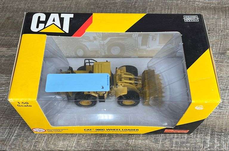 1/50 Norscot Cat 980G wheel loader - Schneider Auctioneers LLC