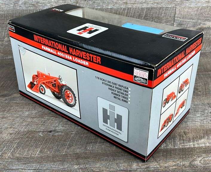 1/16 SpecCast IH Farmall 400 w/ 33A loader - Schneider Auctioneers LLC
