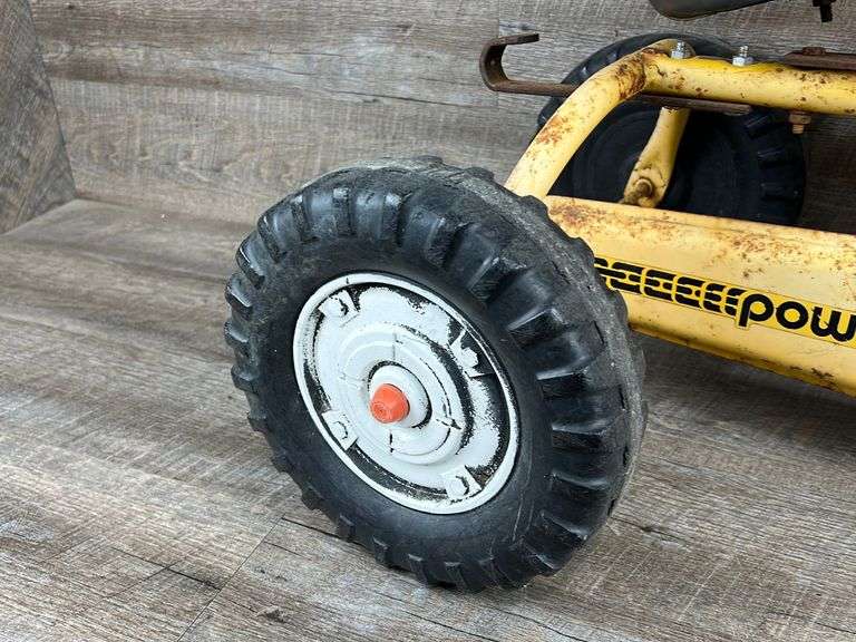 AMF Power Trac metal/plastic pedal tractor - Schneider Auctioneers LLC