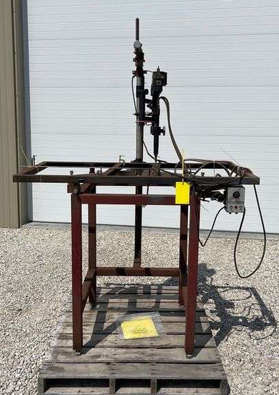 Esab DC2400 oxy-acetylene cutting table - Schneider Auctioneers LLC