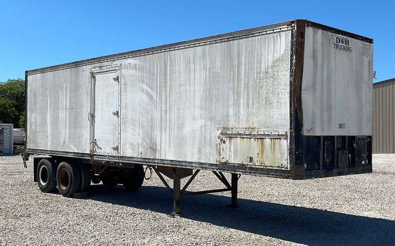 1980 Monon 34' semi van trailer for storage - Schneider Auctioneers LLC