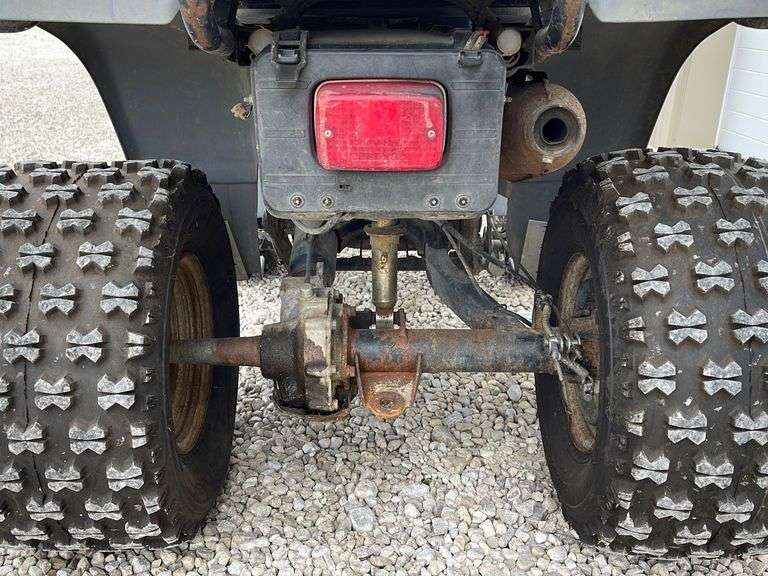 Yamaha Timberwolf 4 wheeler, no title - Schneider Auctioneers LLC