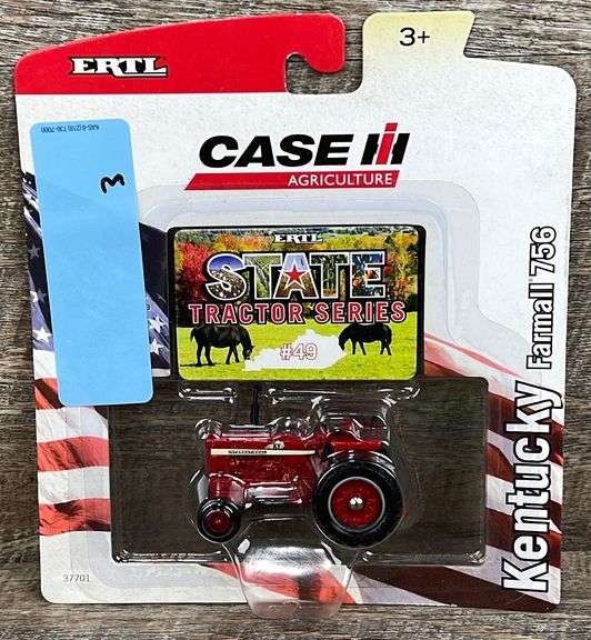 1/64 Ertl state tractor series Kentucky Farmall 756 - Schneider ...