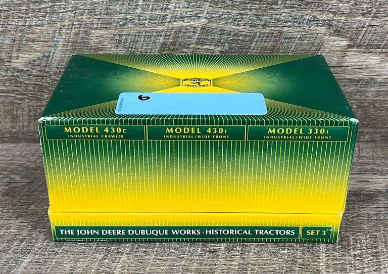 Ertl John Deere Dubuque Works historical tractors set #3 - Schneider ...