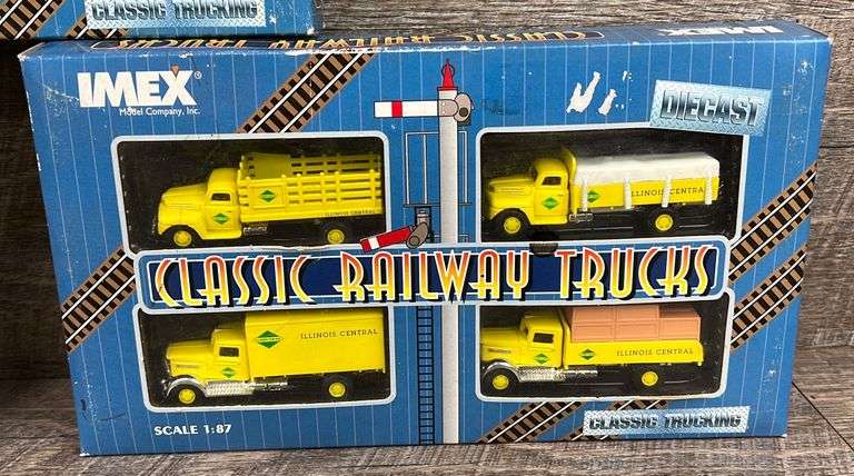 Group of 1/87 IMEX Classic Railway Truck sets - Schneider Auctioneers LLC