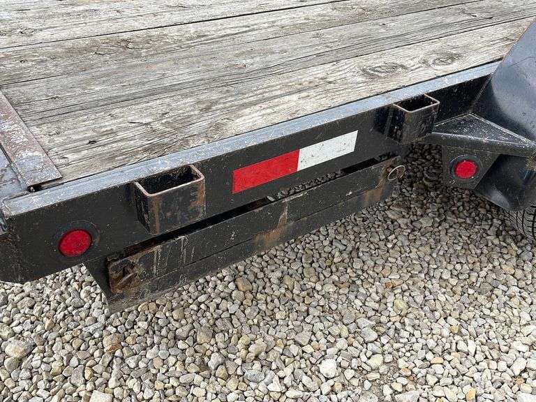 2011 Loadmaster 82"x16' flatbed trailer - Schneider Auctioneers LLC