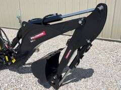 Unused Wallenstein GX920 backhoe w/ 3-pt and skid steer hitch ...