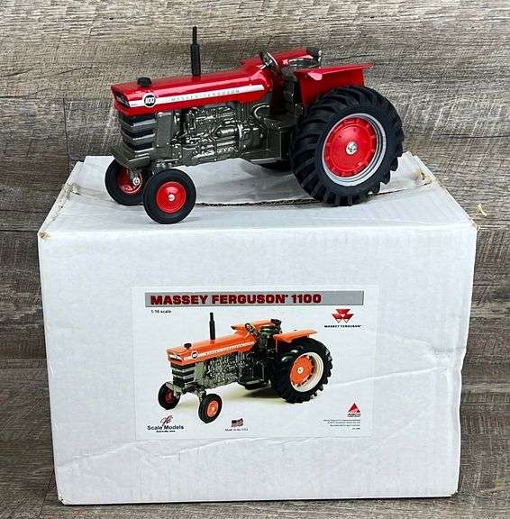 1/16 Scale Models Massey Ferguson 1100 tractor - Schneider Auctioneers LLC