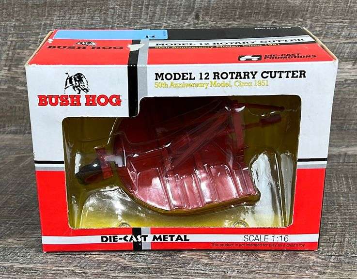1/16 Die-Cast Promotions by Ertl Bush Hog model 12 rotary cutter ...