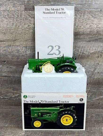1/16 Ertl Precision Classics John Deere 70 standard tractor - Schneider ...
