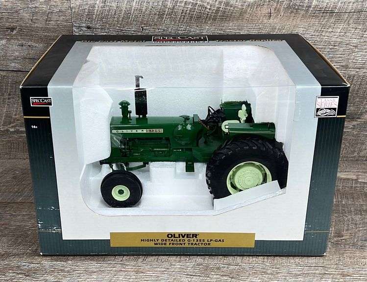 1/16 SpecCast Oliver G-1355 LP gas tractor - Schneider Auctioneers LLC