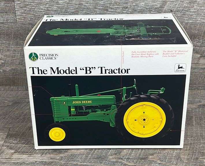 1/16 Ertl Precision Classics John Deere model B tractor - Schneider ...