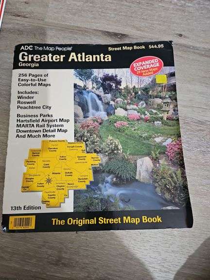 Atlanta street map & Olympics - BidSells