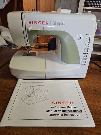 Singer Simple Sewing Machine with Manual - BidSells