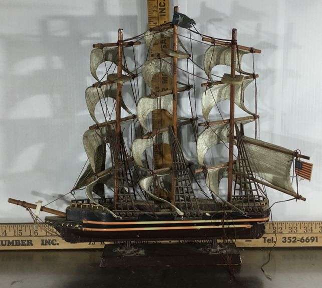 Decorative Shelf Ship - Sherwood Auctions
