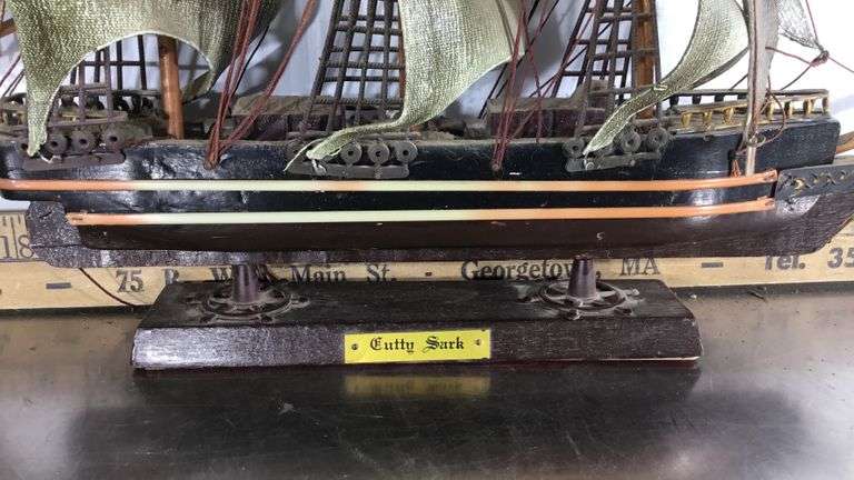 Decorative Shelf Ship - Sherwood Auctions