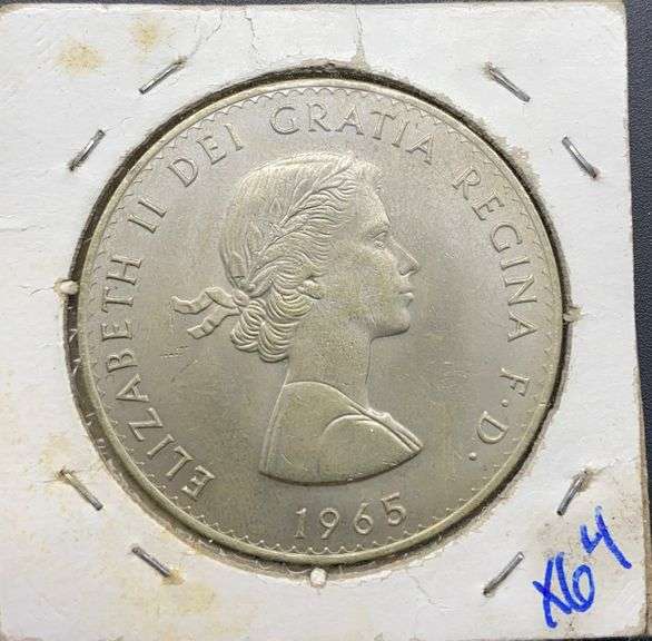 1965 Churchill Commemorative Coin - Sherwood Auctions