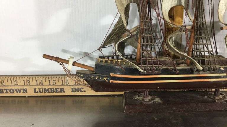 Decorative Shelf Ship - Sherwood Auctions