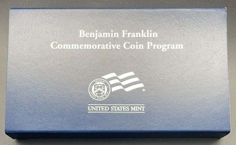 2006 U.S. Mint Benjamin Franklin Commemorative Coin - Sherwood Auctions