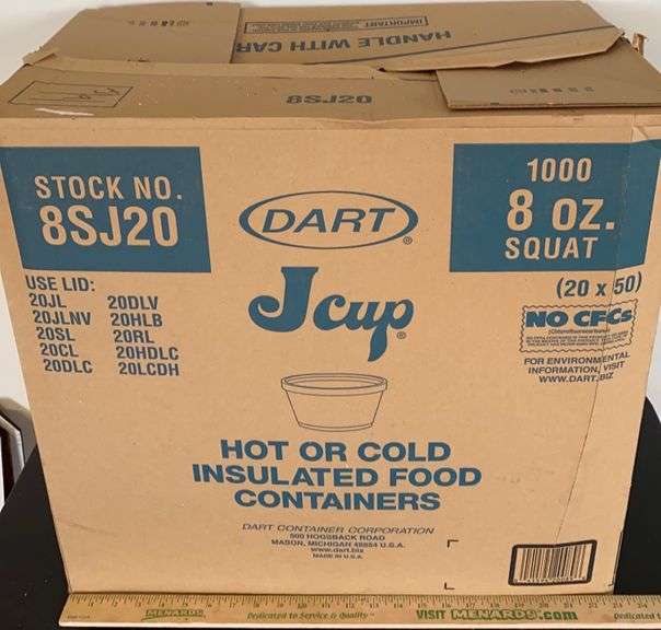 Styrofoam Cups - Sherwood Auctions