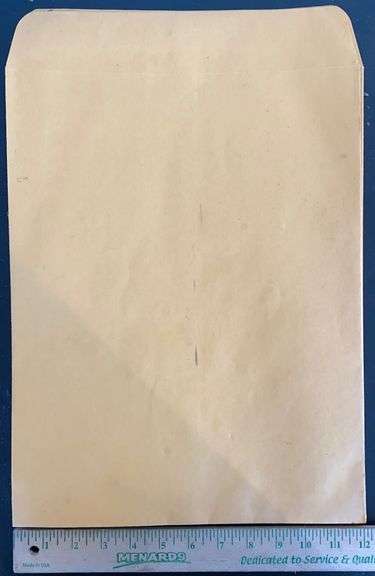 Large Yellow Envelopes - Sherwood Auctions