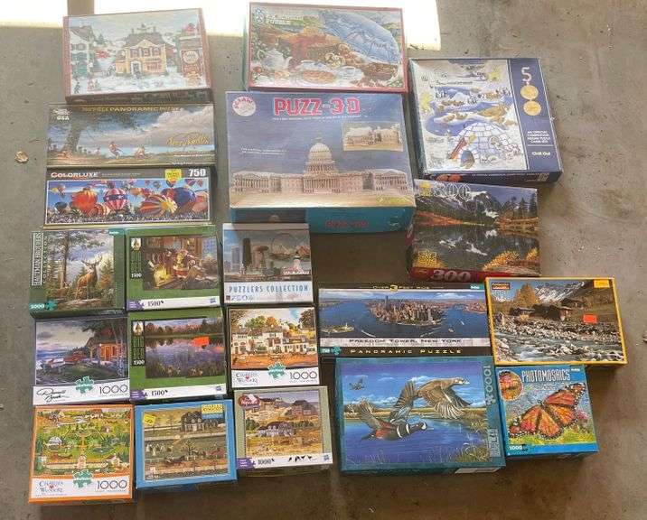 20 Puzzles in this Great Collection - Sherwood Auctions