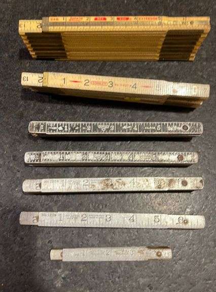 Stanley, Lufkin & Rustless Rule Folding Extension Rulers - Sherwood ...