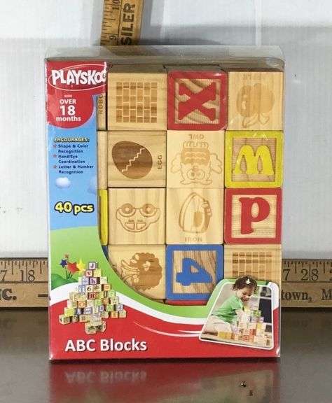 Playskool ABC Blocks - Sherwood Auctions
