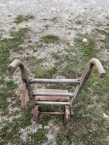 Antique Bag Cart - Sherwood Auctions