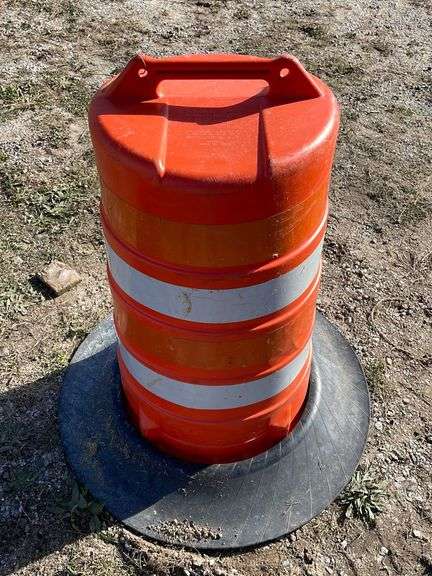 Construction Barrel - Sherwood Auctions