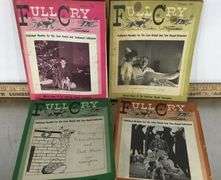 12 Issues of Vintage Full Cry Magazine Complete 1962 - Sherwood Auctions